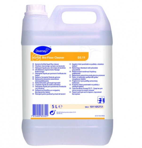 Grindų plovimo priemonė Suma Bio-Floor D3.11, 5l | shop.manjana.lt