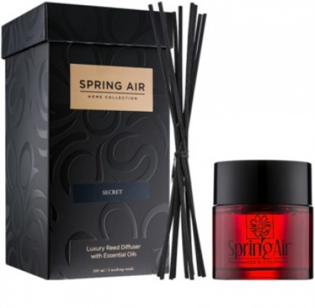 Oro gaiviklis su lazdelėmis Spring Air, Secret, 100ml | shop.manjana.lt
