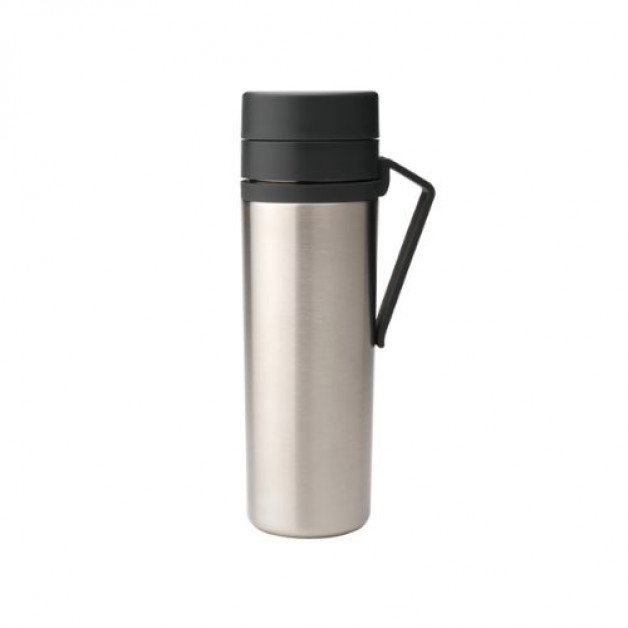 Termo puodelis Brabantia Make&Take, tamsiai pilkas, 0,5l | shop.manjana.lt
